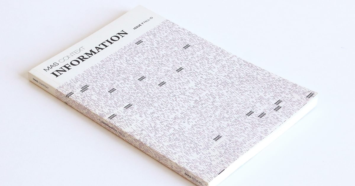 Information | MAS Context
